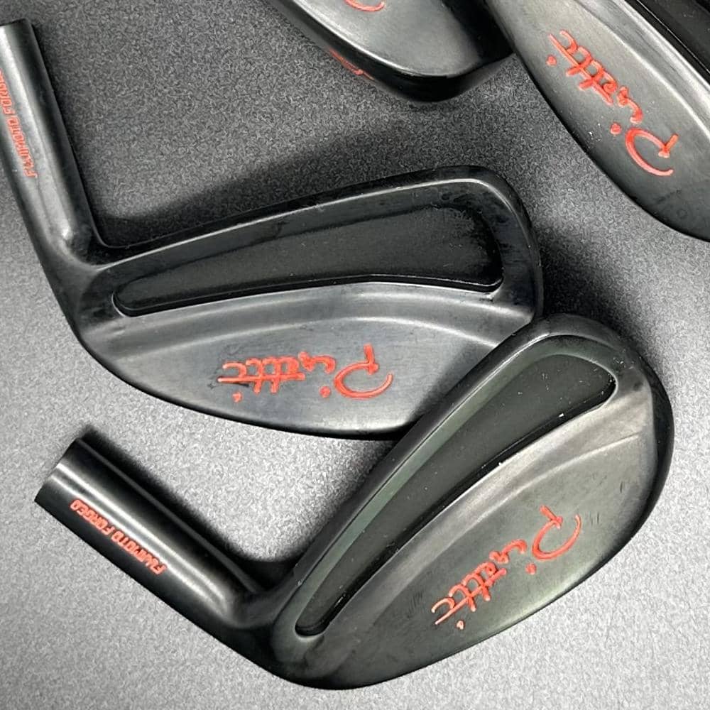 Piretti Special Edition Black Signature Forged Cavity Back Irons ...